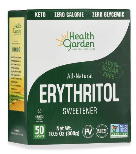 Erythritol 50 Packet Box – HealthGarden